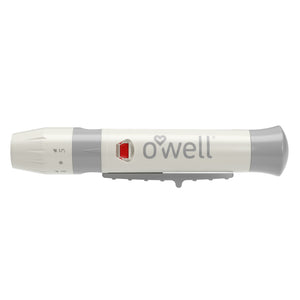 OWELL® Lancing Device Kit with 40 Lancets – Customizable, Painless ...
